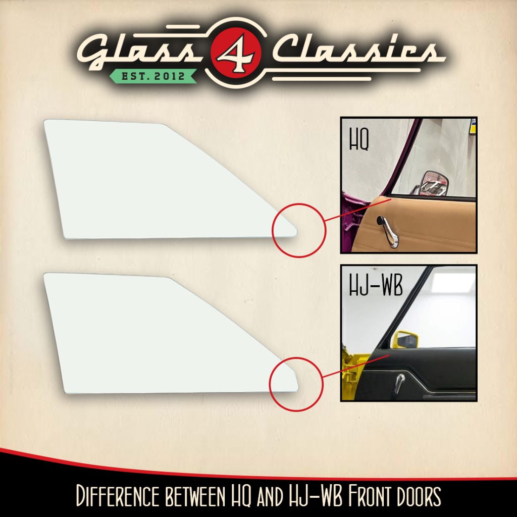 HQ Holden Sedan And 4 Door Monaro | Side Windows Set | New Glass