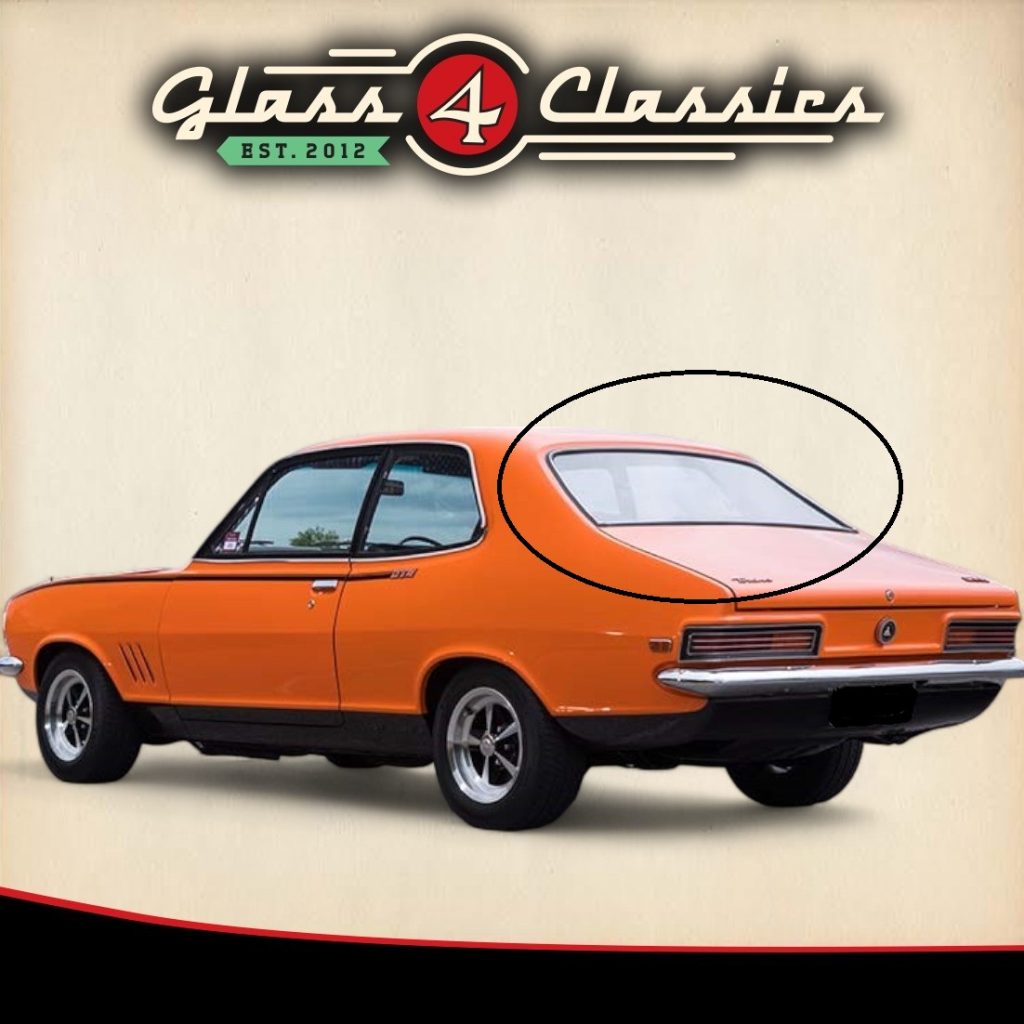 LC LJ Torana Holden Coupe Sedan | Back Window | New Glass
