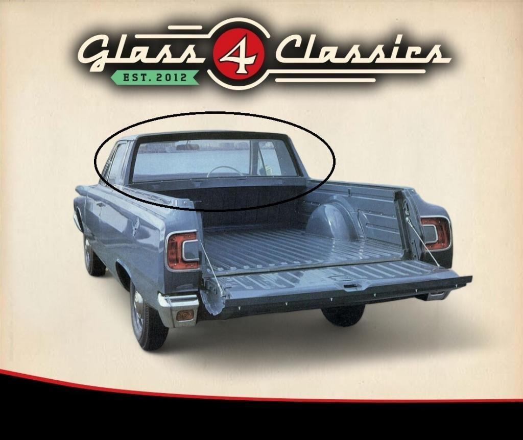 VE VF VG Valiant Ute | Back Window | New Glass