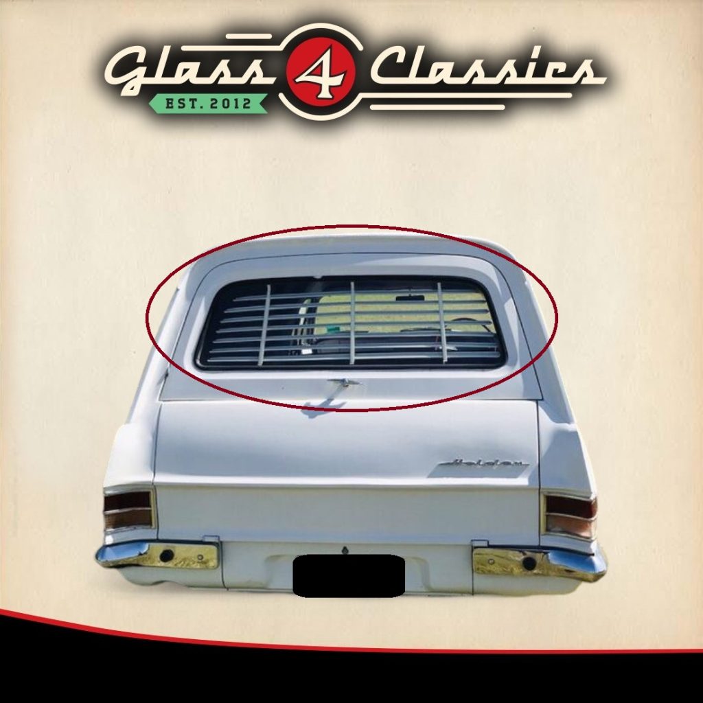 HD HR Holden Panel Van | Back Window | New Glass