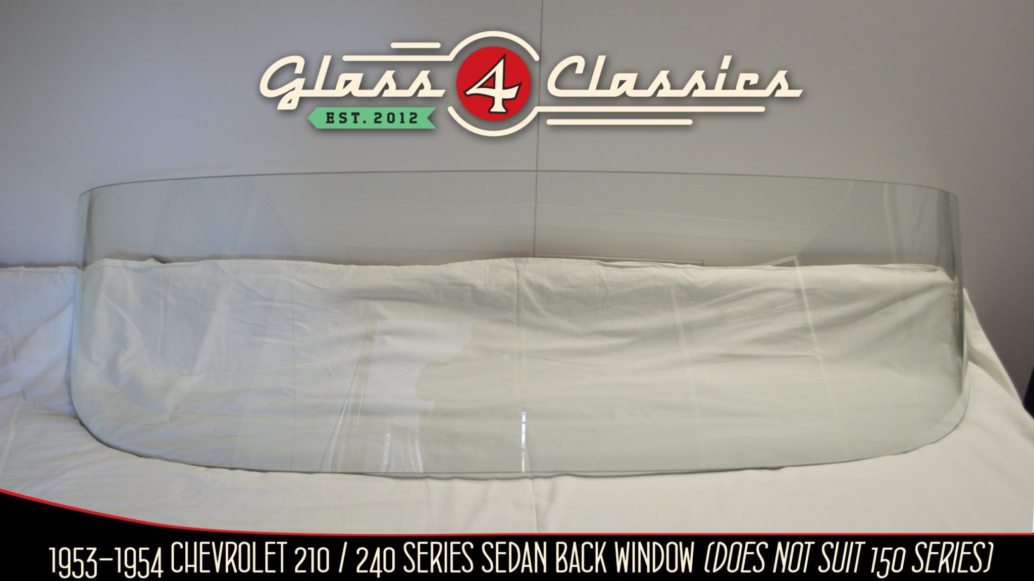 1953 1954, Chevrolet, Bel Air, 2 4 Door, Sedan, Chevy, Back Glass ...