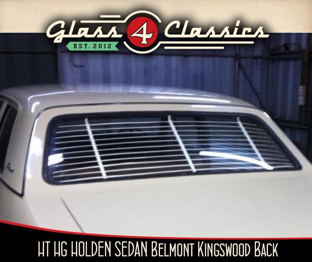 HT HG Holden Sedan Belmont Kingswood | Back Window | New Glass