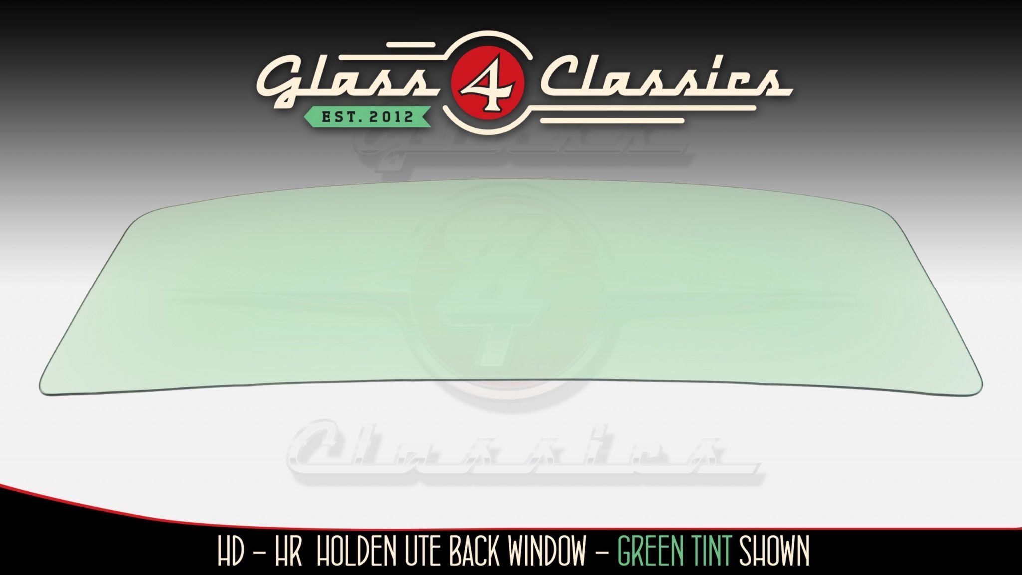 HD HR Holden Ute | Back Window | New Glass