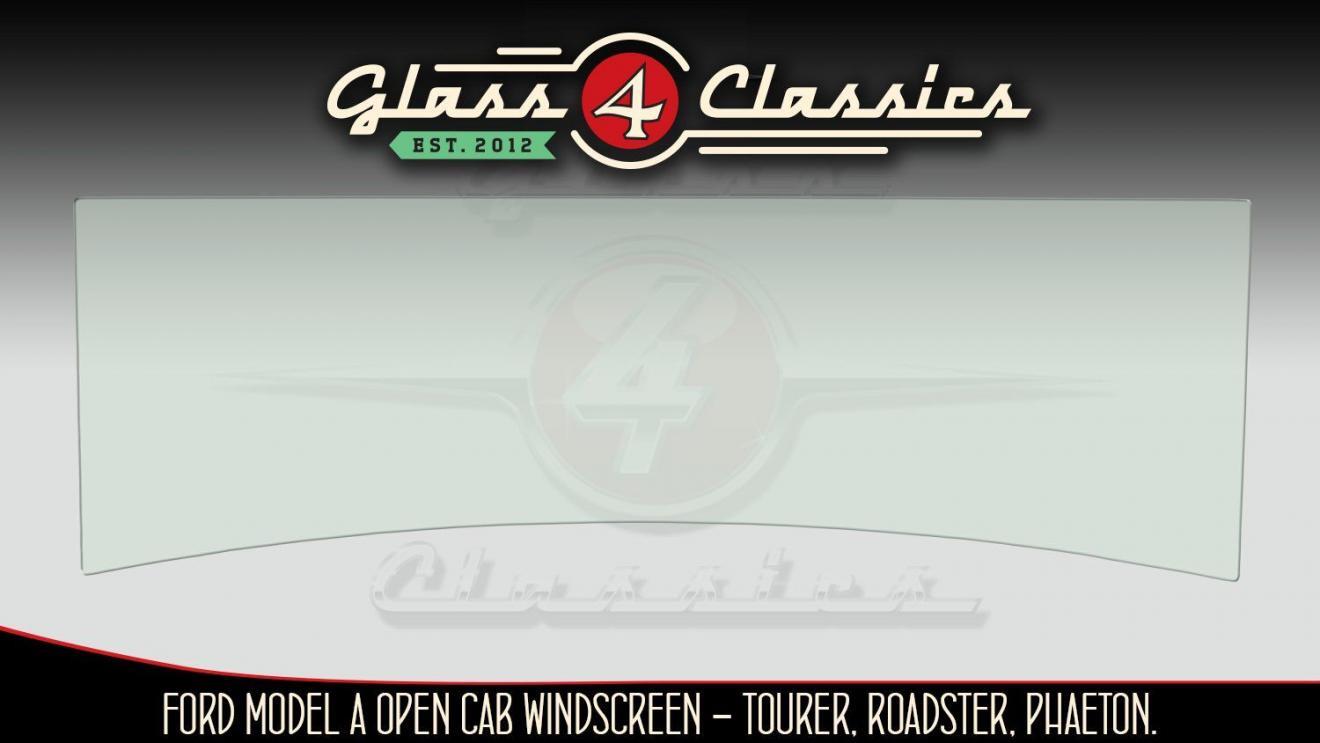 Model A Ford Roadster Phaeton Touring | Windscreen | New Glass | Glass ...