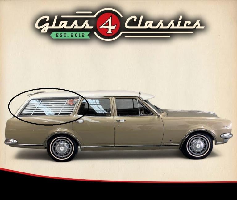 HK HT HG Holden Station Wagon | Side Cargo Bay Windows (2 X Pieces ...