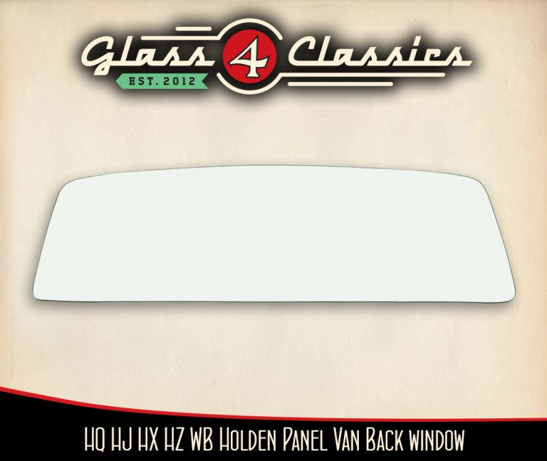 HQ HJ HX HZ WB Holden Panel Van | Back Window