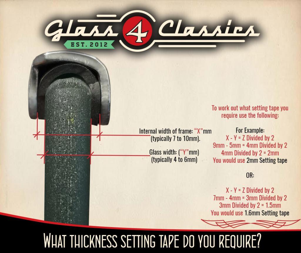 SETTING TAPE LENGTHS And THICKNESSES | Glass 4 Classics