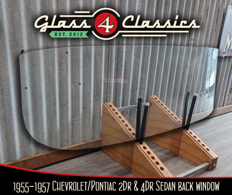 1955 1956 1957 Chevrolet 2 & 4 Door Sedan Back Window