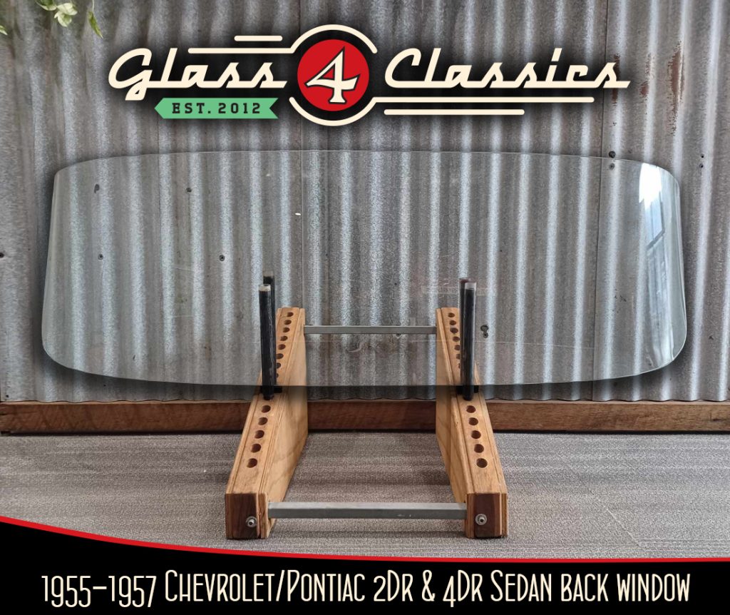1955 1956 1957 Chevrolet 2 & 4 Door Sedan Back Window
