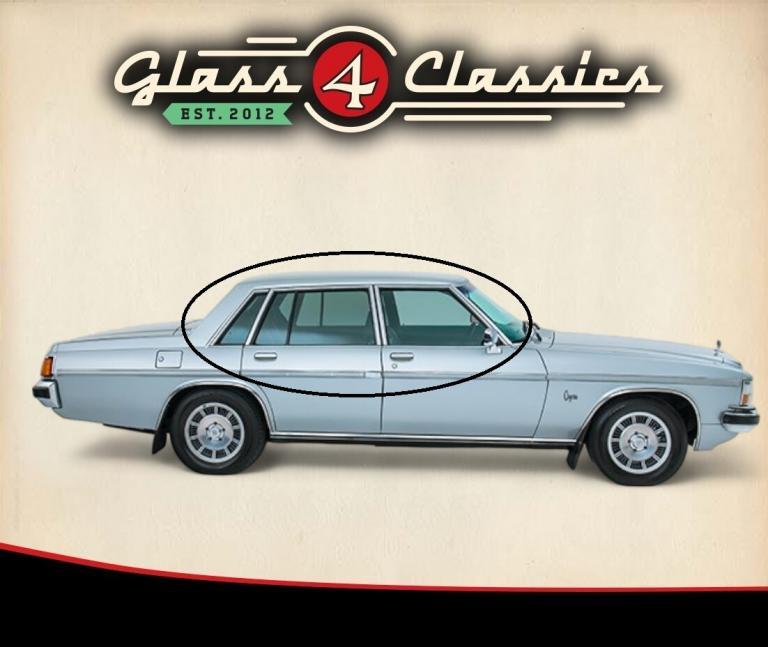 WB Holden Statesman Sedan | Side Windows Set | New Glass