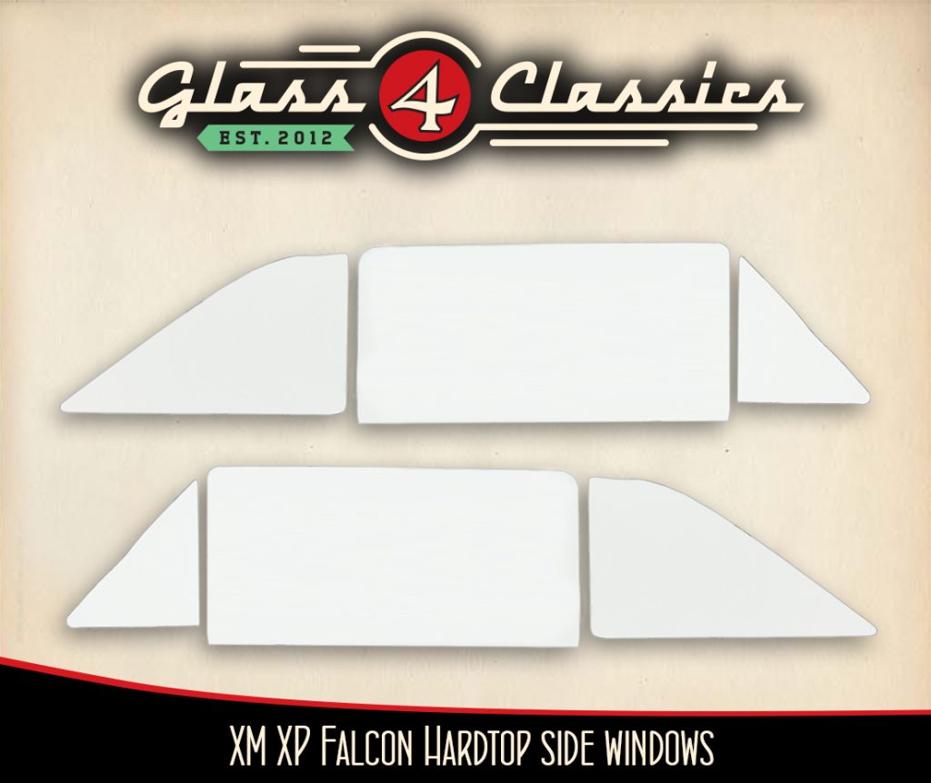 XM XP Ford Falcon Coupe - Hardtop | Side Window Set