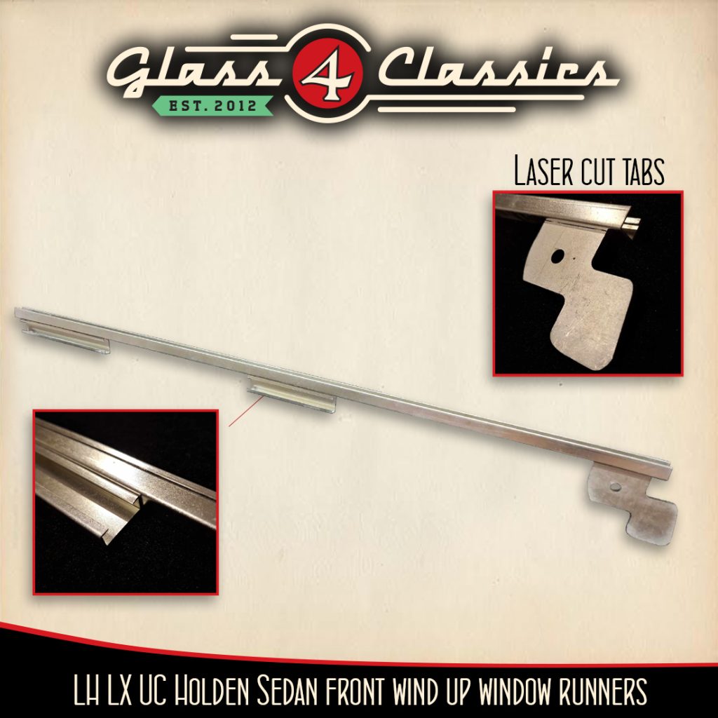 LH LX UC Holden Torana 4 Door Sedan Front Door Window Runners